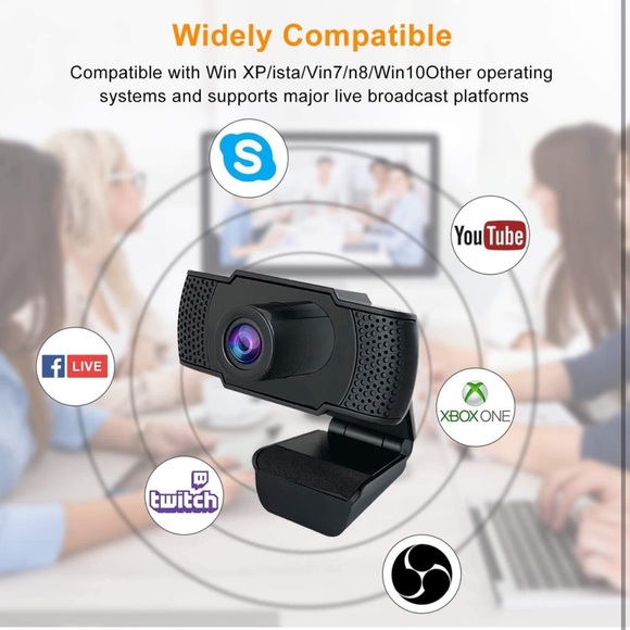 Computers, Laptops & Parts | Webcam With Microphone180p Pc Laptop ...